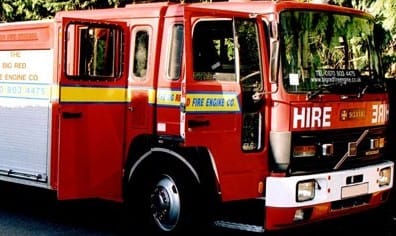 Fire Engine Limo and Limousine Hire for Proms and Weddings